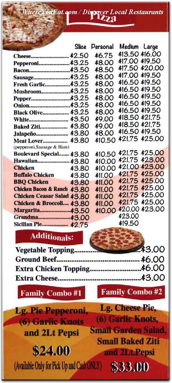 Queens Boulevard Pizzeria in Queens